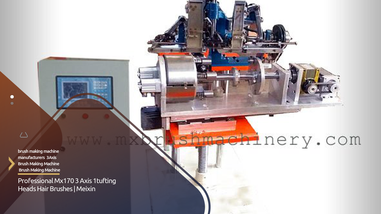 Professional 3 Axis 1 Tufting Heads Brushes Making Machine ...