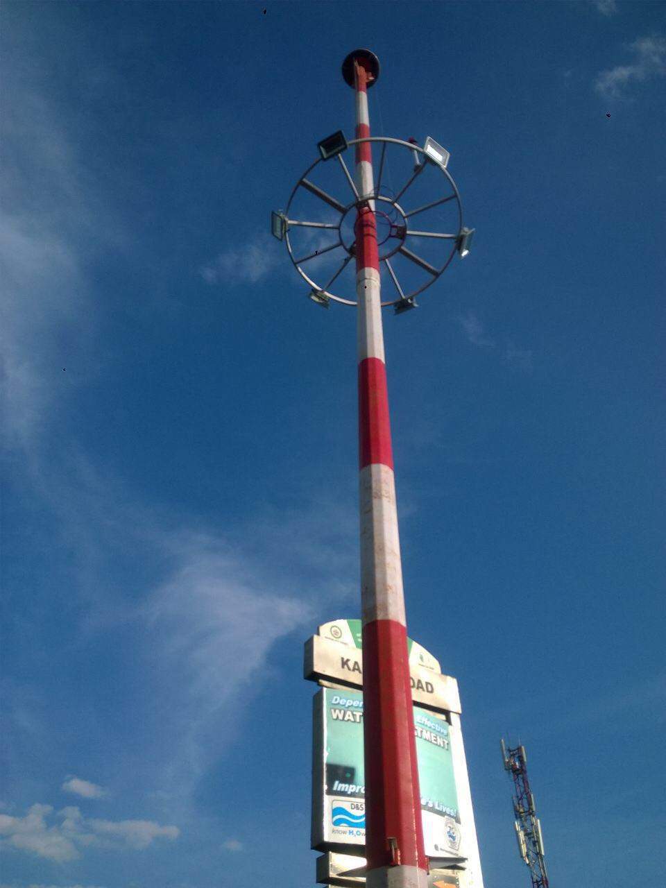 LONGT - 5m 6m 8m 9m 10m 12m Street Light Pole 9.8m Solar Street Lamp ...