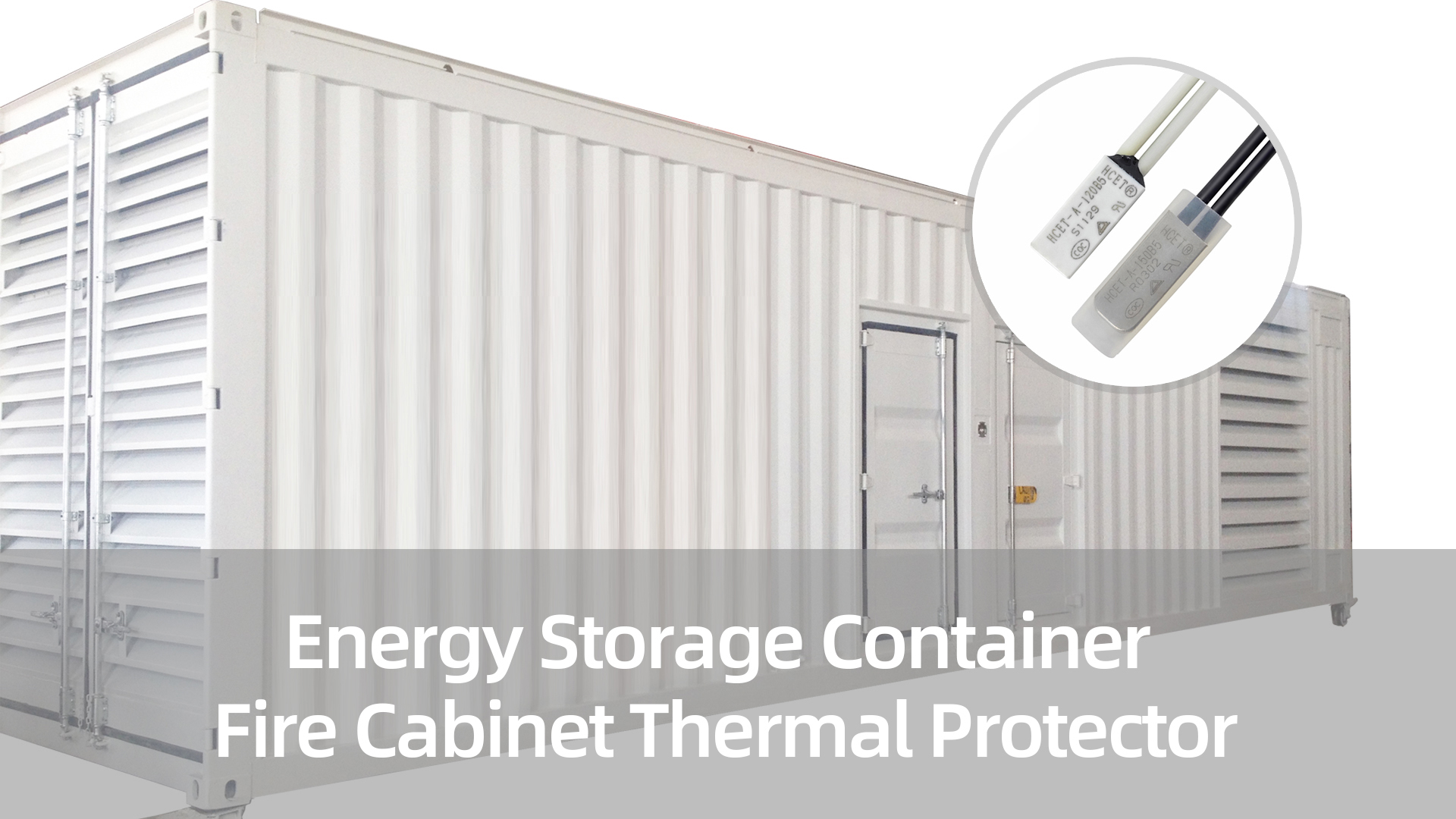 Energy storage container fire cabinet thermal protector | Haichuan
