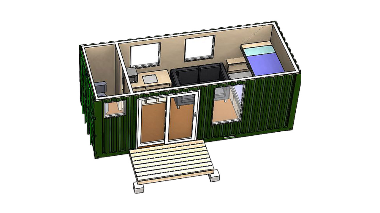 Shipping Container House Floor Plans 20 Ft | Viewfloor.co