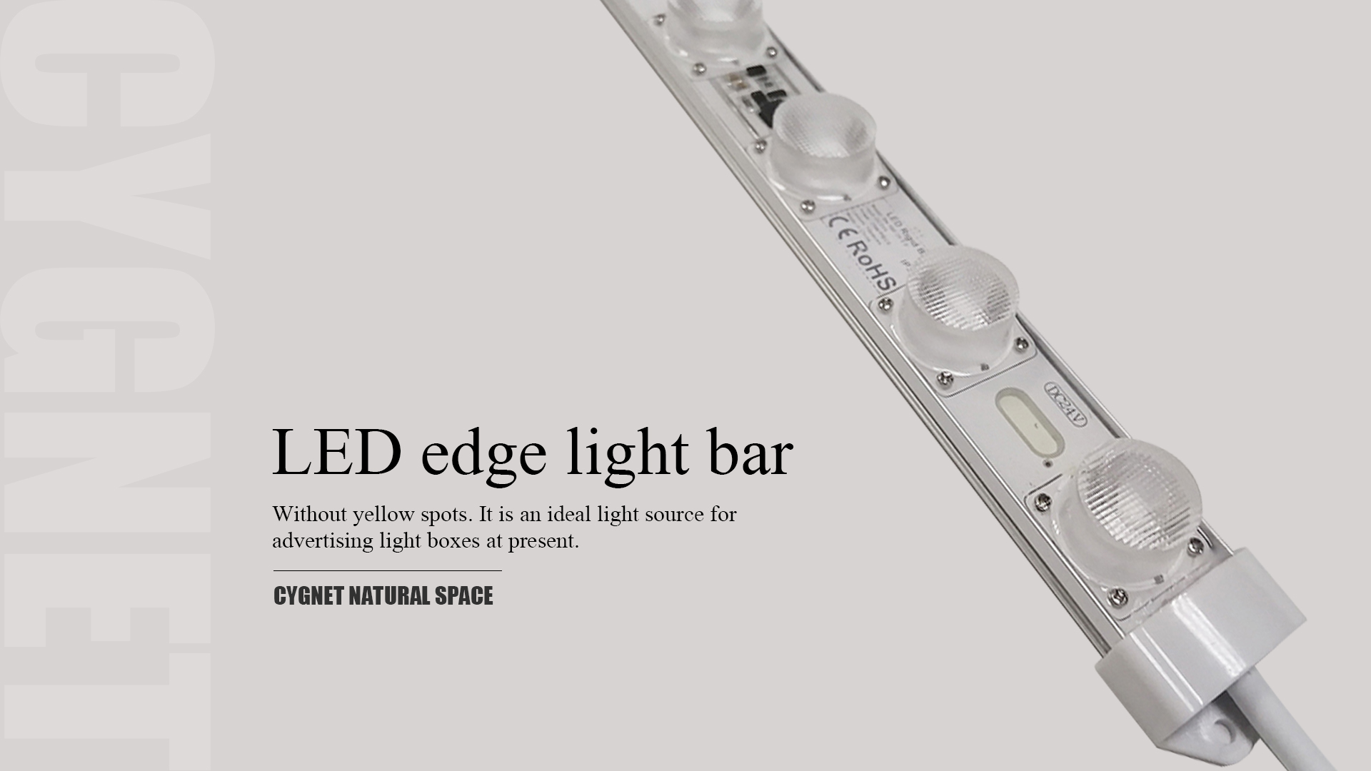 LED edge light bar