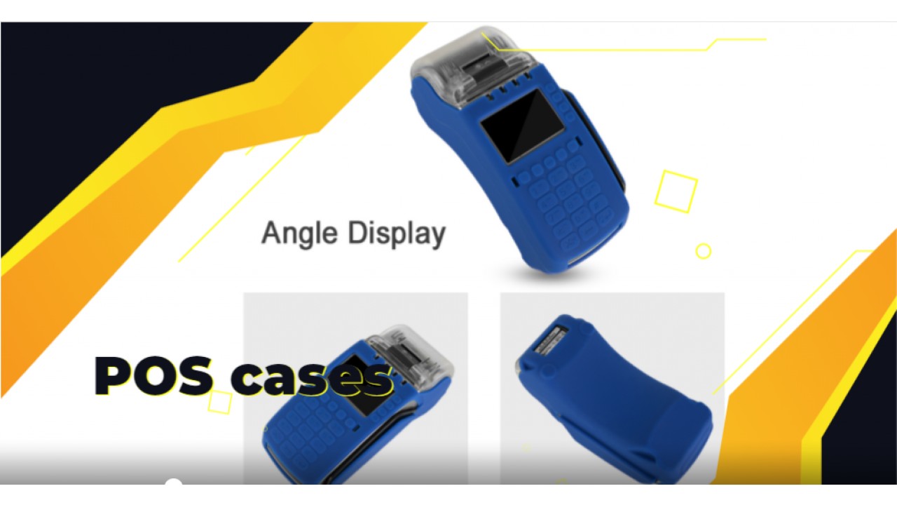 Customized hot selling POS machine protective silicone case For A920