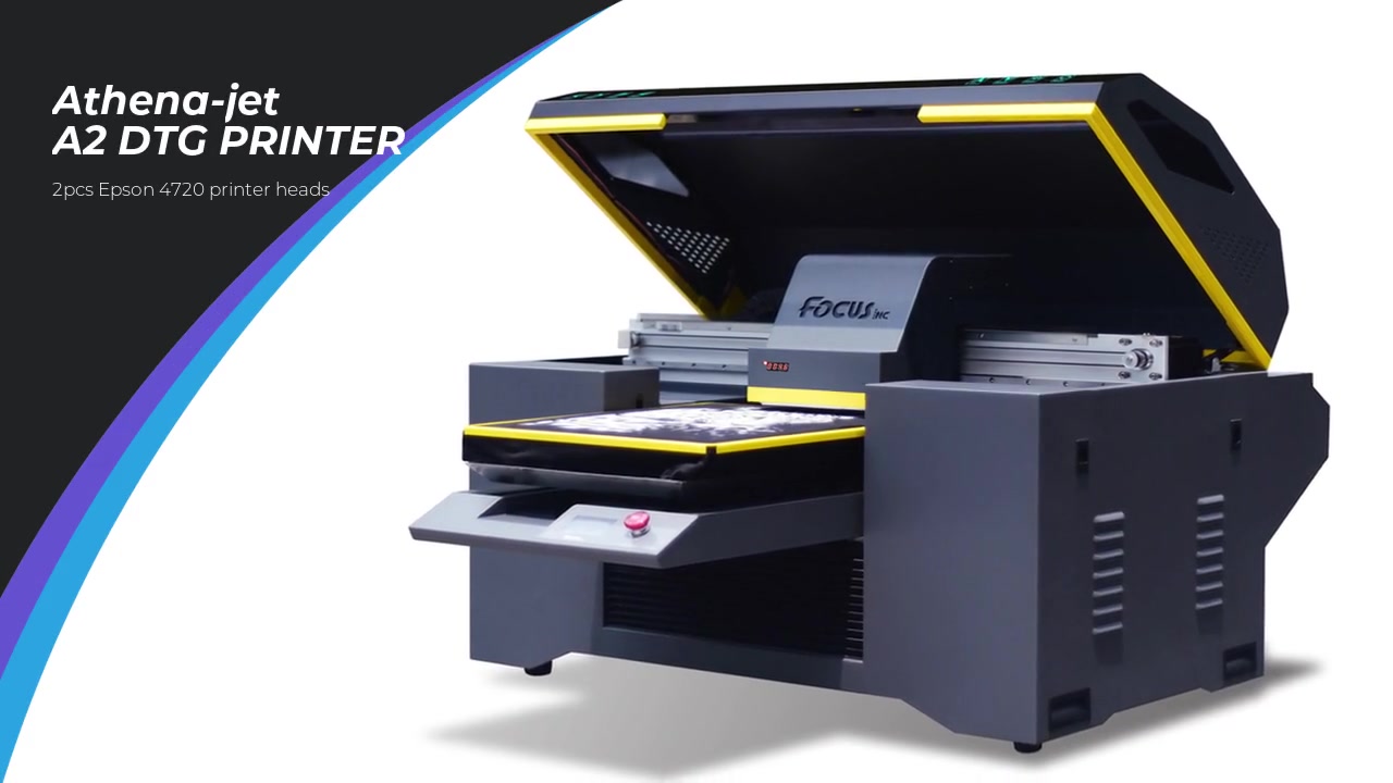 Why choose Athena-jet A2 DTG printer | Focus