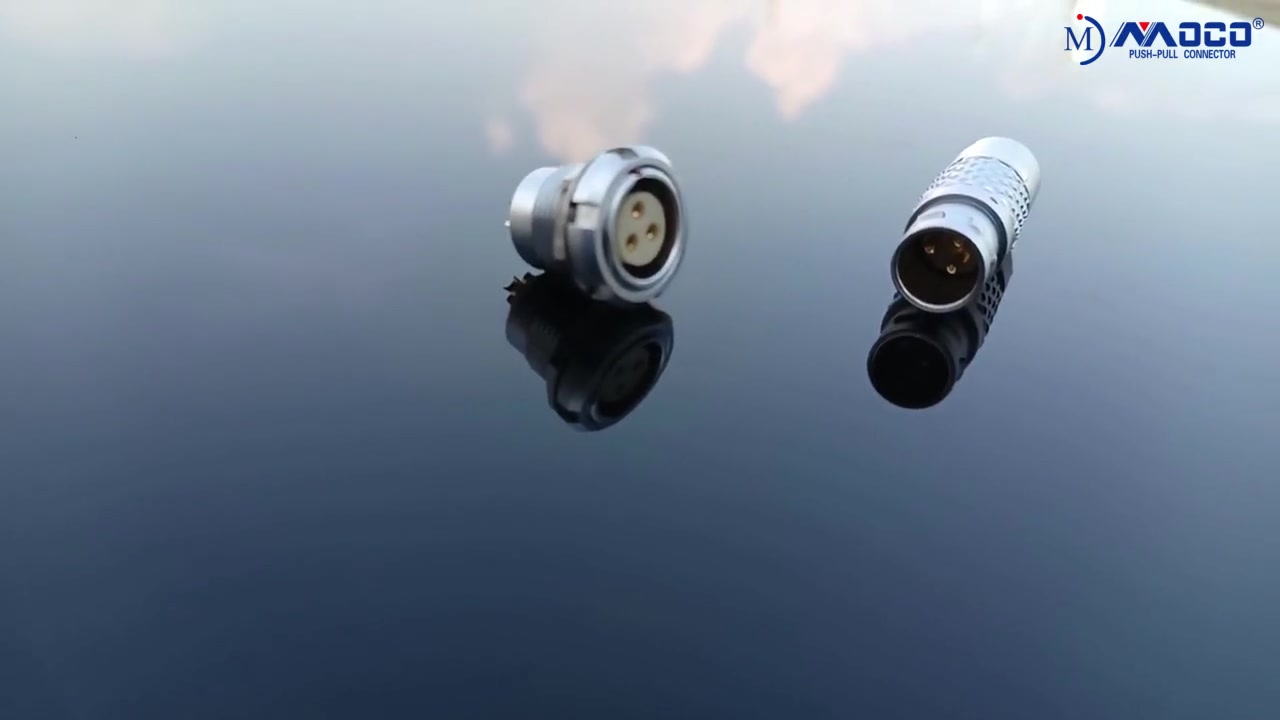 Push Pull Circular Connectors 2 to 30pin Male and Female | Moco Connectors