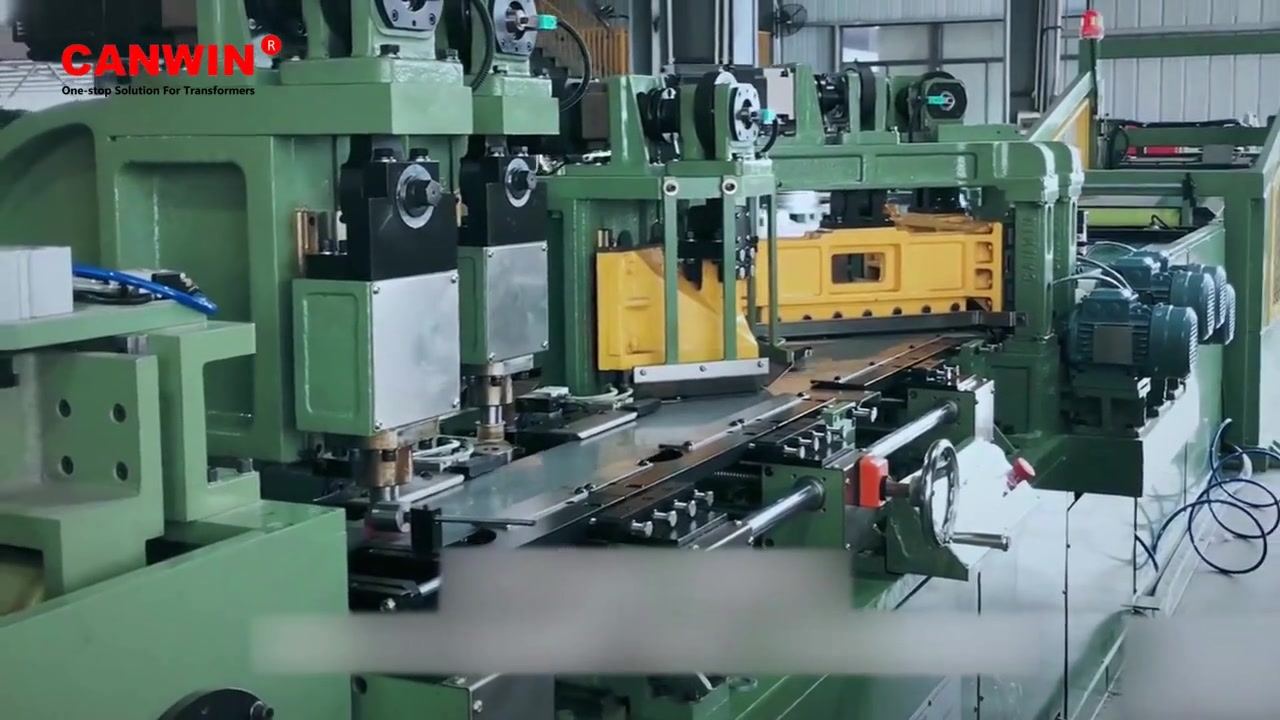 The High-speed CTL Machine Cut for Silicon steel Double O-punch