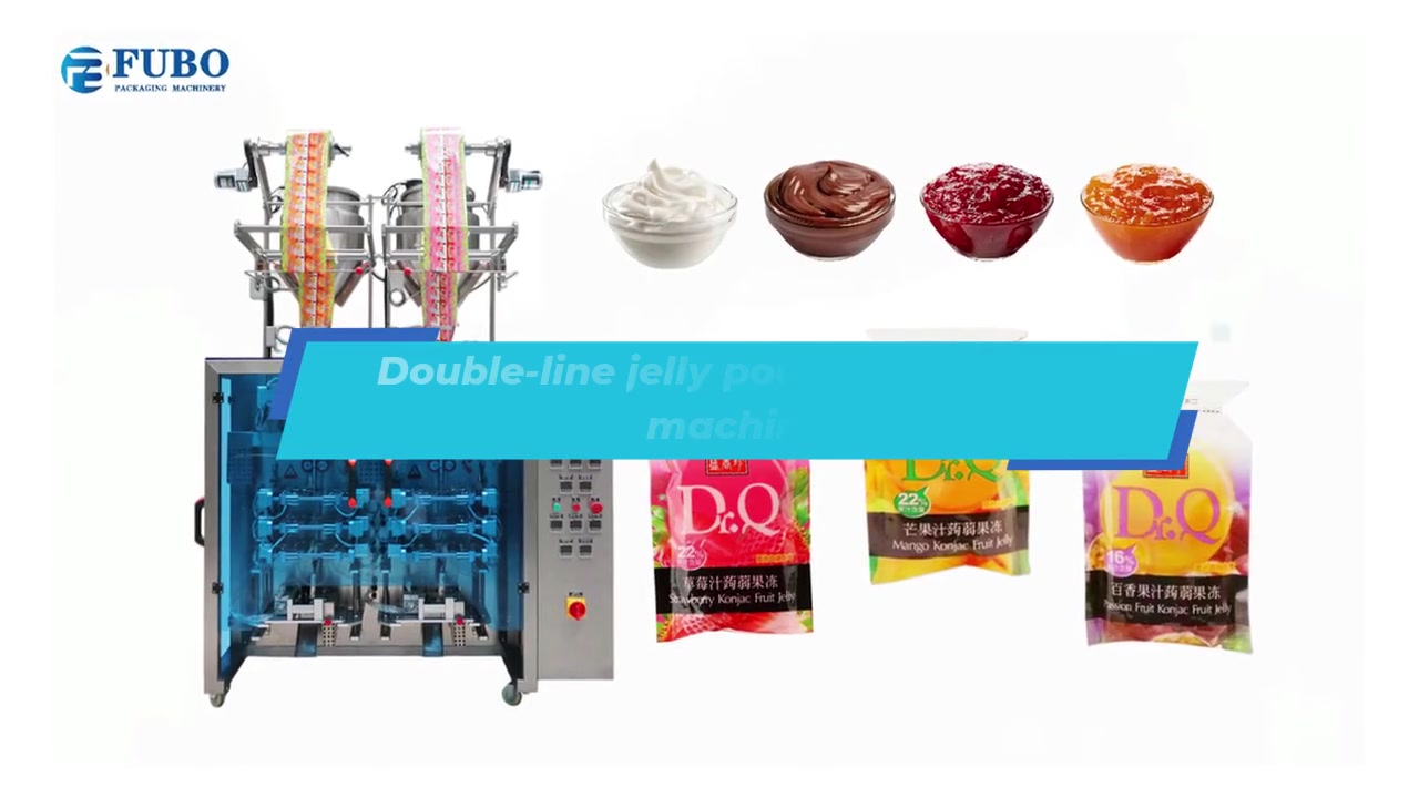 Double-line jelly pouch packaging machine | FUBO