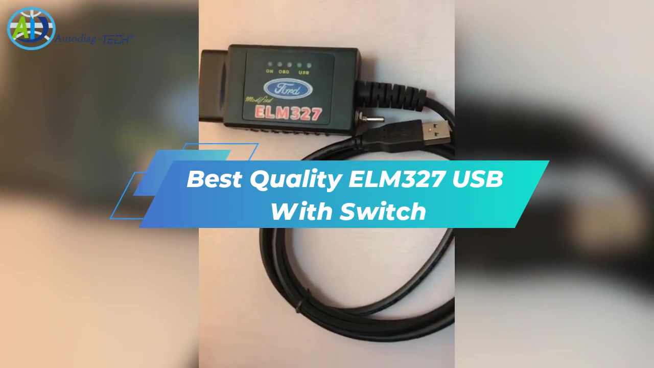 Elm327 USB Forscan with Elmconfig 500kb Baud Rate | Autodiag Technology