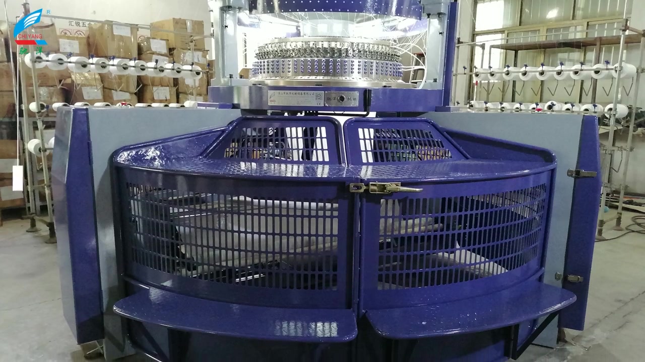 Best Quality Chiyang High Gauge Double Jersey Open Width Circular ...