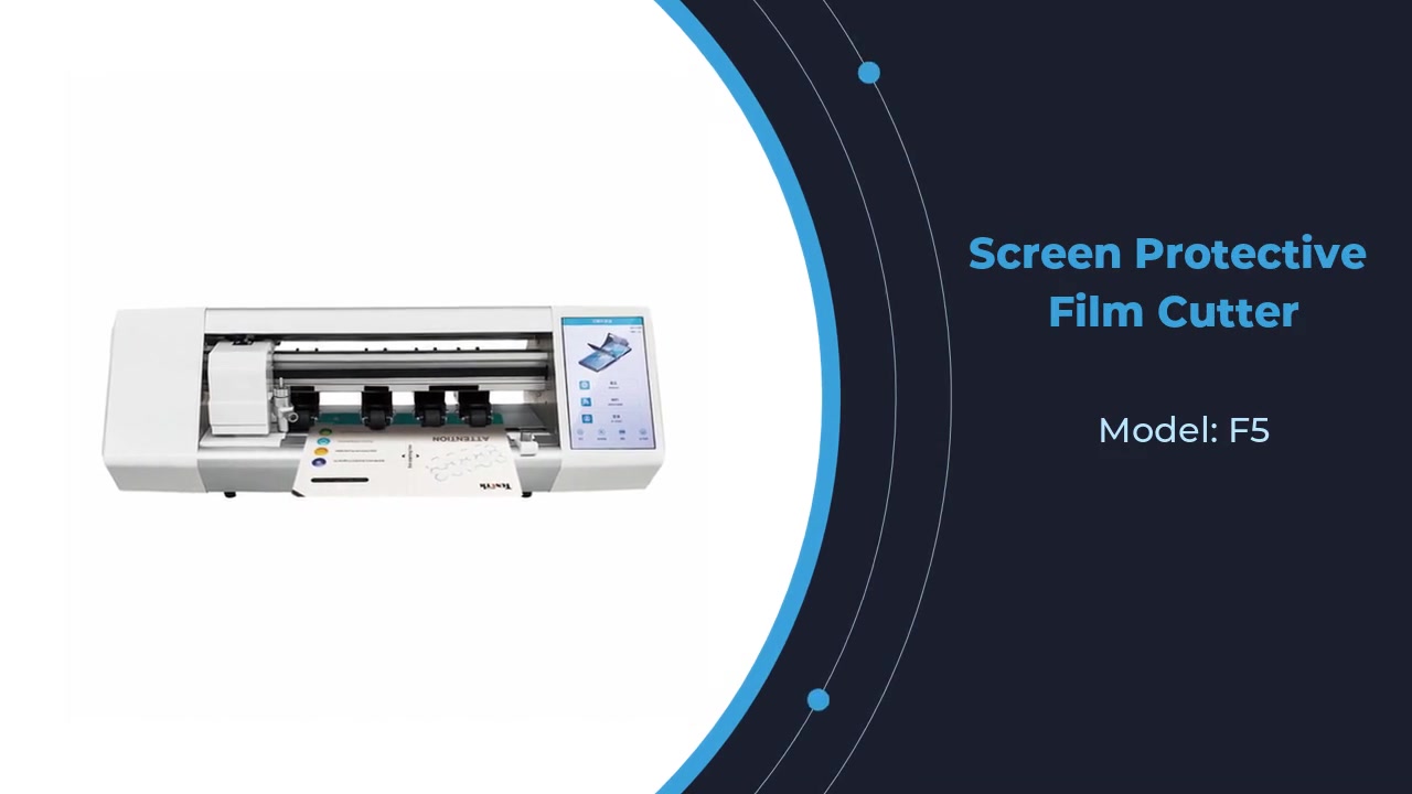 Teneth Screen Protector Cutting Machine Mobile Phone Automatic For Roll ...