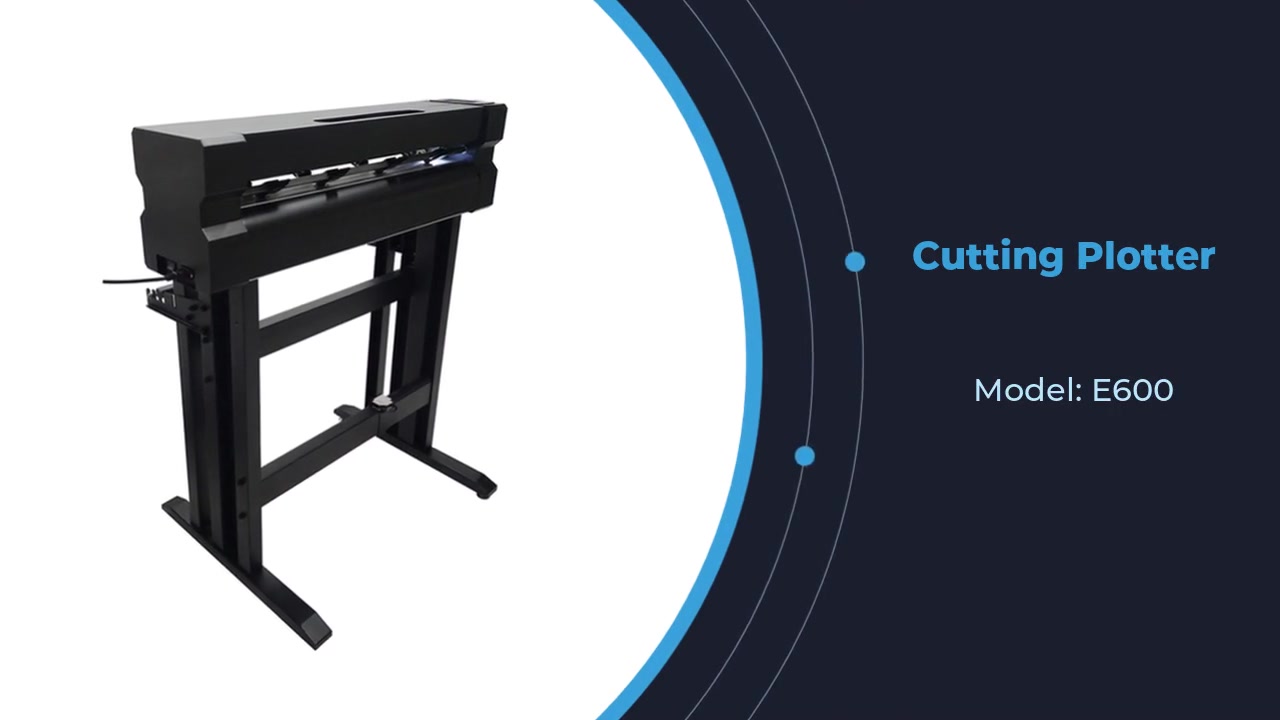 Teneth Factory UV DTF Cameaa Cutting Plotter E600 with Double Heads ...