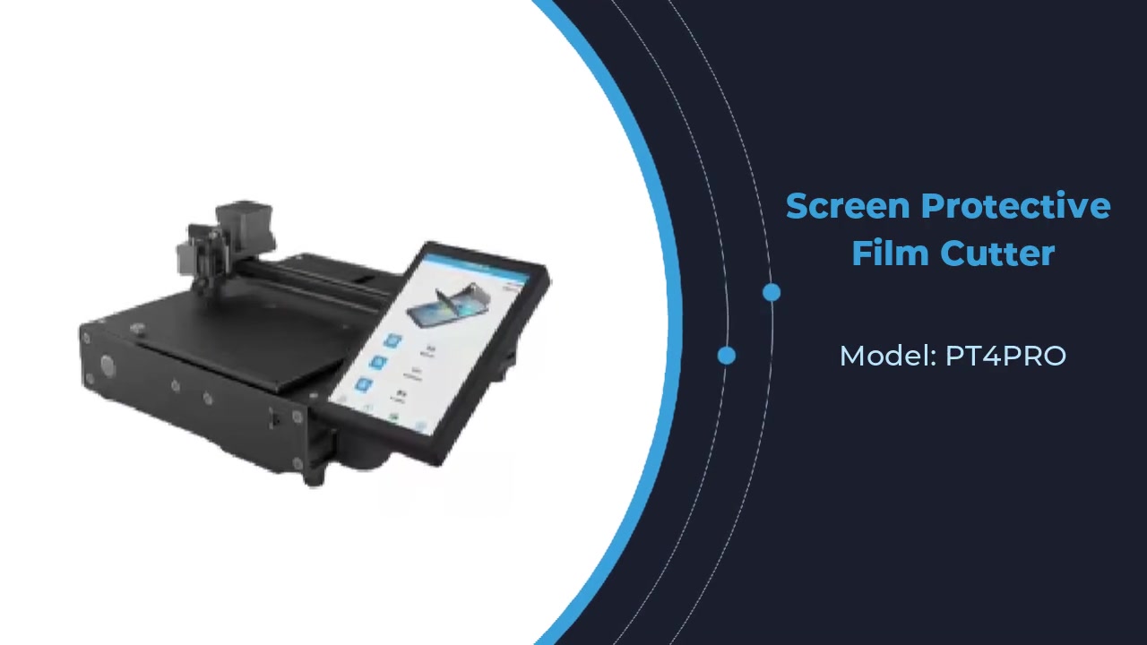 New Arrival Flatbed Screen Protector Film Cutter Machine for Back Films ...