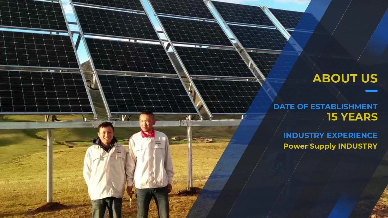 48VDC Solar Power System Telecom Base Station Case