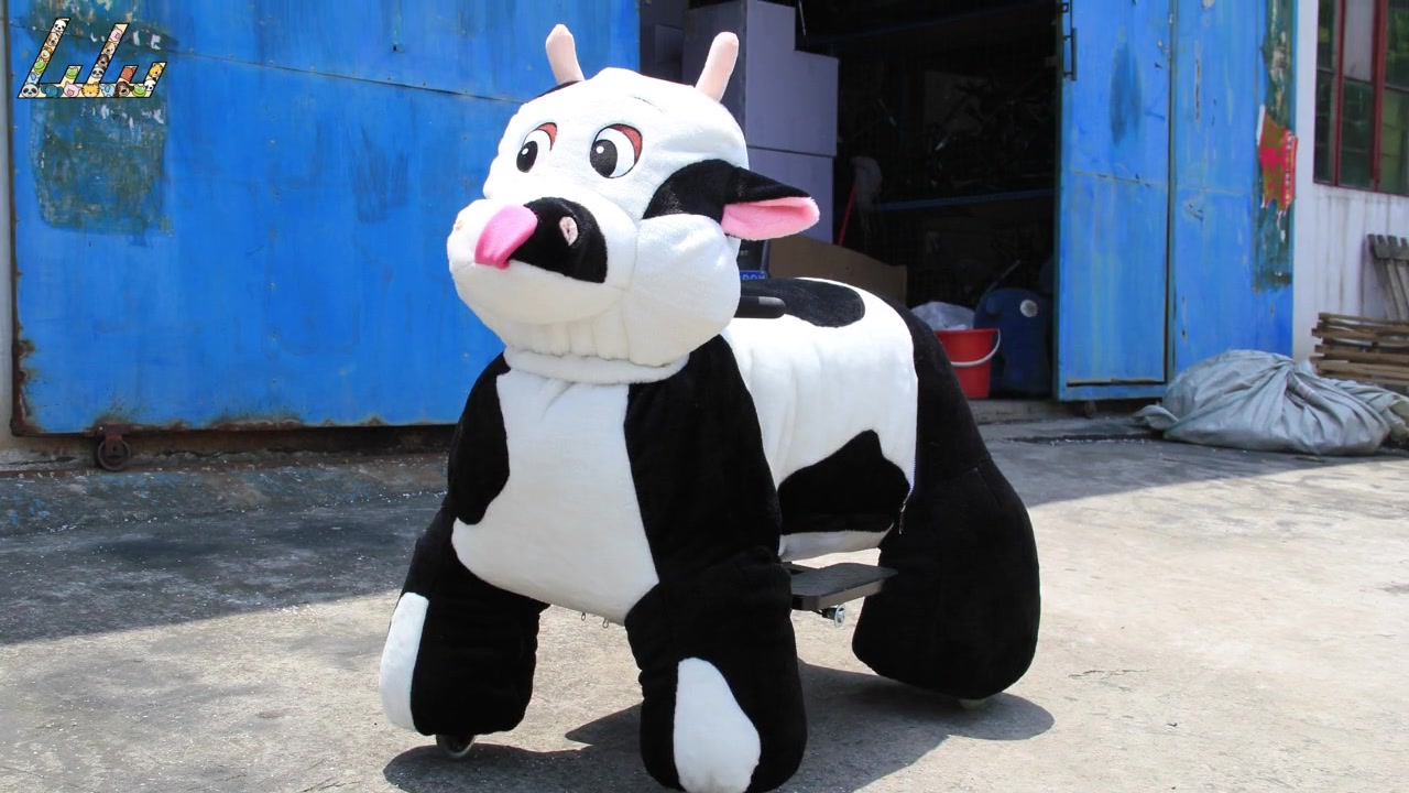 four wheel zippy battery animal kids electric rides on animal for ...