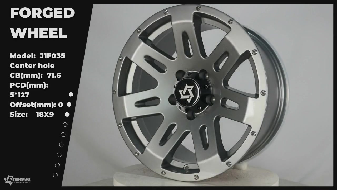 Quality one piece fordge wheels jeep wrangler Manufacturer | | JWHEEL