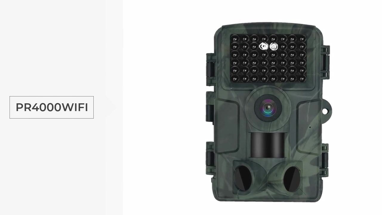 PR4000WIFI Hunting Infrared Camera 4K 32MP Bluetooth WIFI Water Proof ...