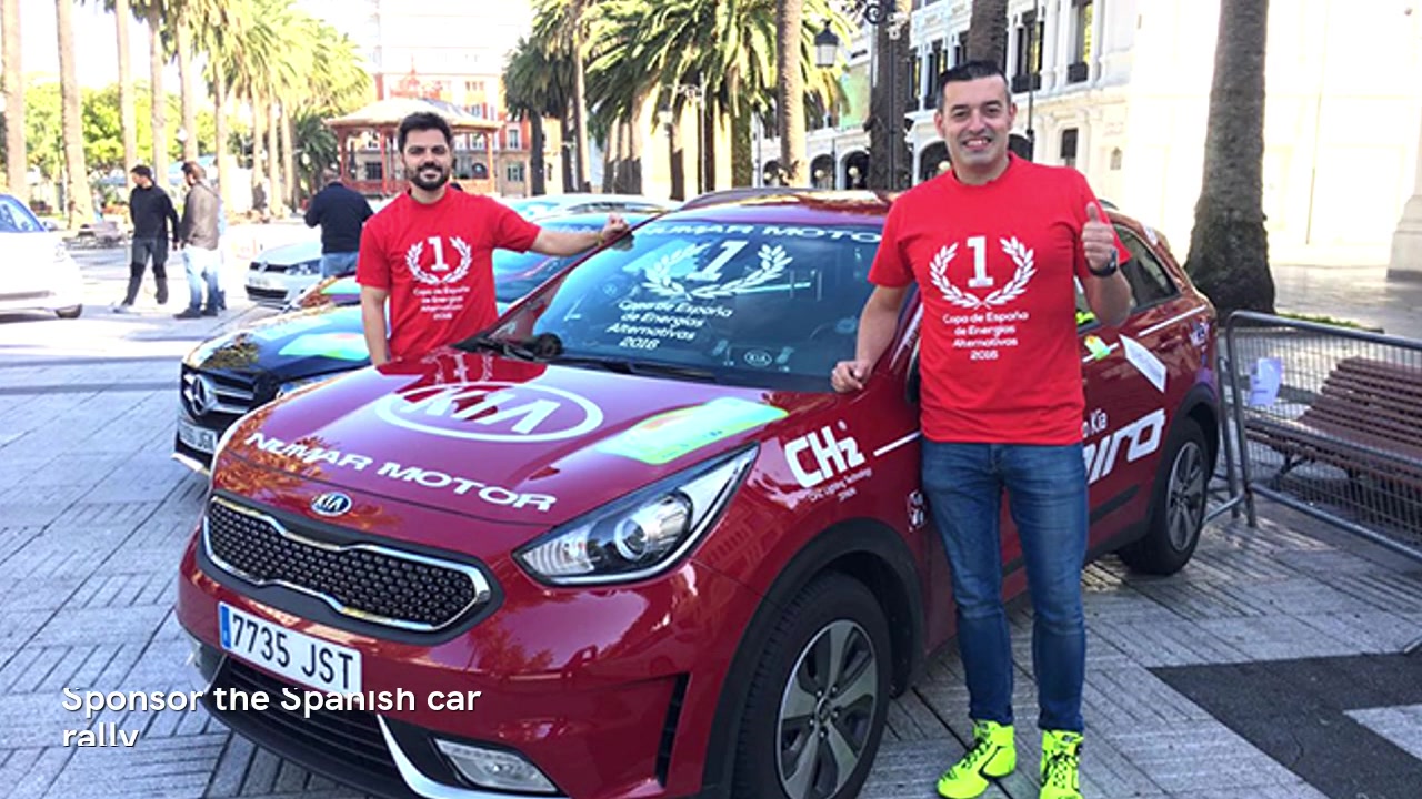 CHZ lighting sponsored the Spanish car rally for 3 consecutive years