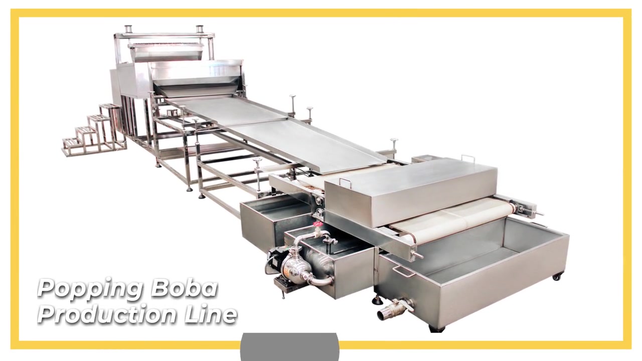 CBZ200 popping boba Production Line