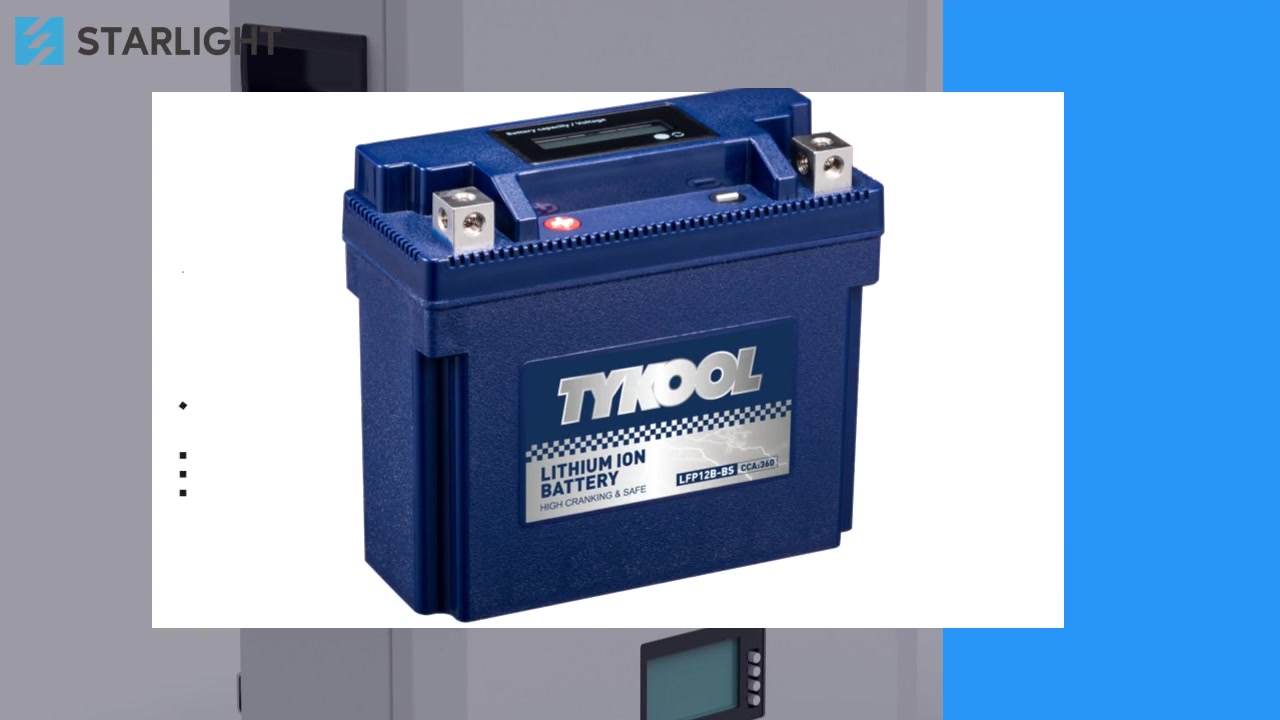 LFP12B-BS lithium lifepo4 batteries for powersports, motorcycle, utv ...