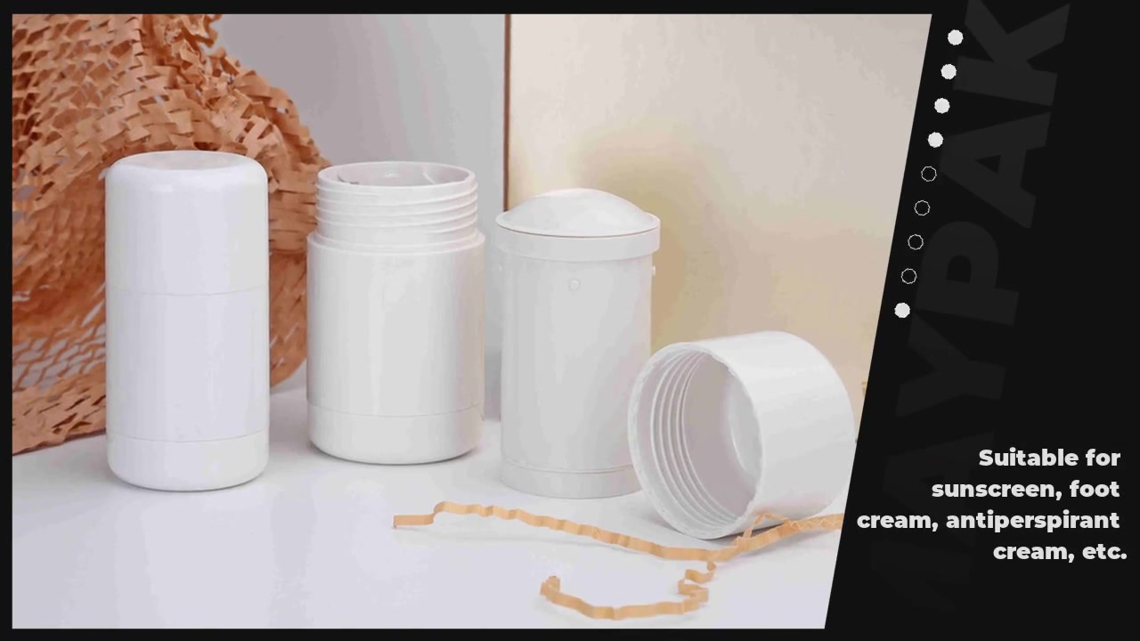 Deodorant stick container empty Post Consumer Resin 30g 50g PCR ...