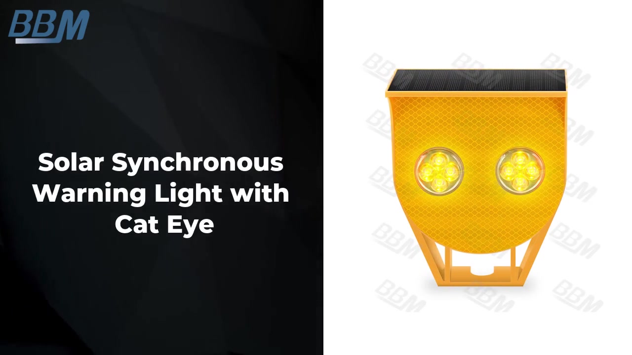 Customized Solar Synchronous Warning Light with Cat Eye manufacturers ...
