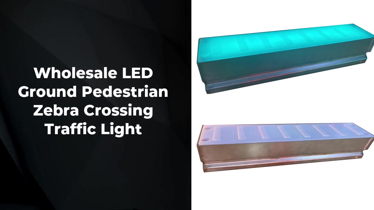 Quality Wholesale LED Ground Pedestrian Zebra Crossing Traffic Light ...